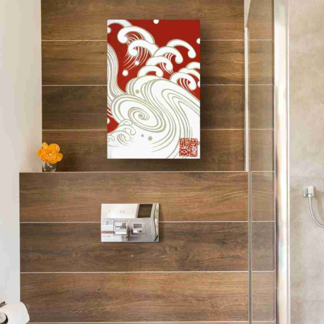 Winston Porter 'Wave A' By Zigen Tanabe Canvas Wall Art | Wayfair